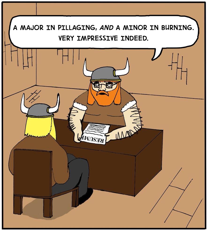 Viking Humor – Legion of Vikings and Valkyries